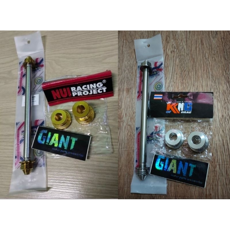 Honda click 125/150 v1 v2 v3/Honda beat fi and carb axle and mile hub ...