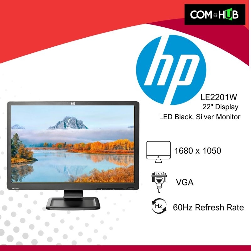 ComHub PC | HP LE2201w 22-inch LCD Monitor (Secondhand) | Shopee ...