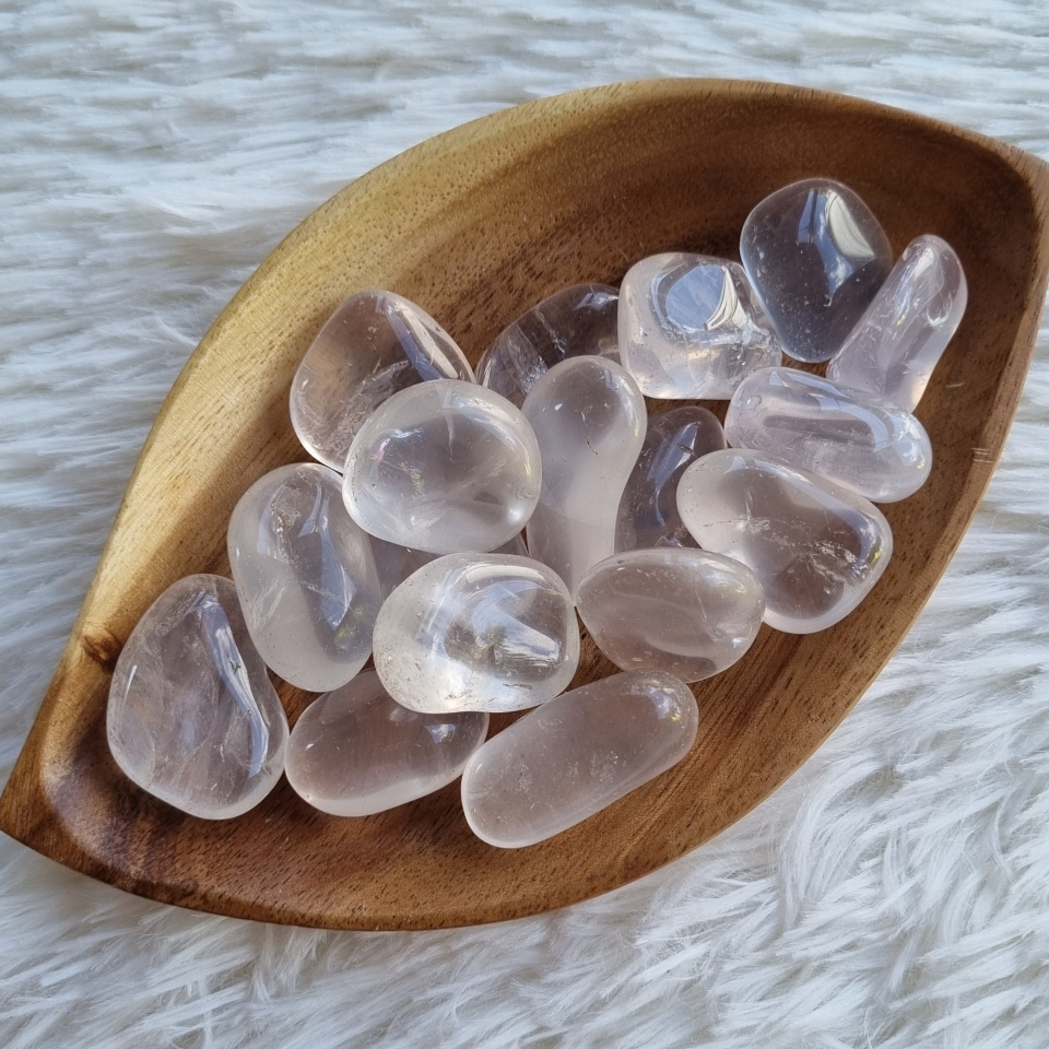 Girasol Quartz Crystal Tumbled Stone - Girasol Quartz Healing Crystal ...