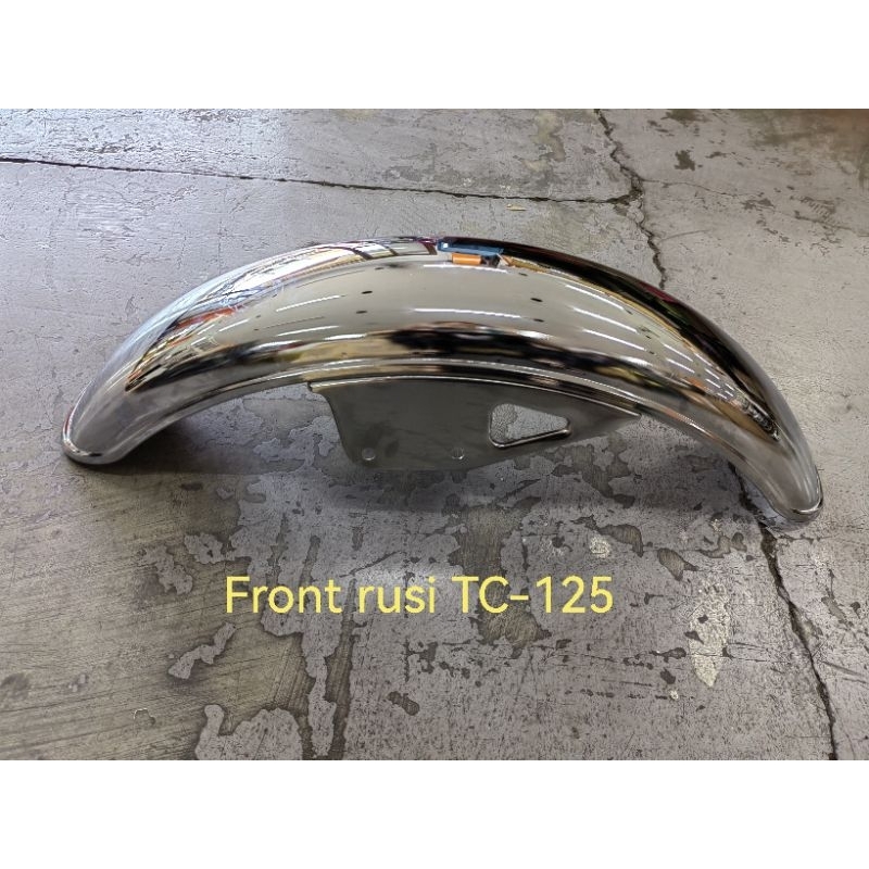 Motorcycle front fender rusi125/ TC125 | Shopee Philippines