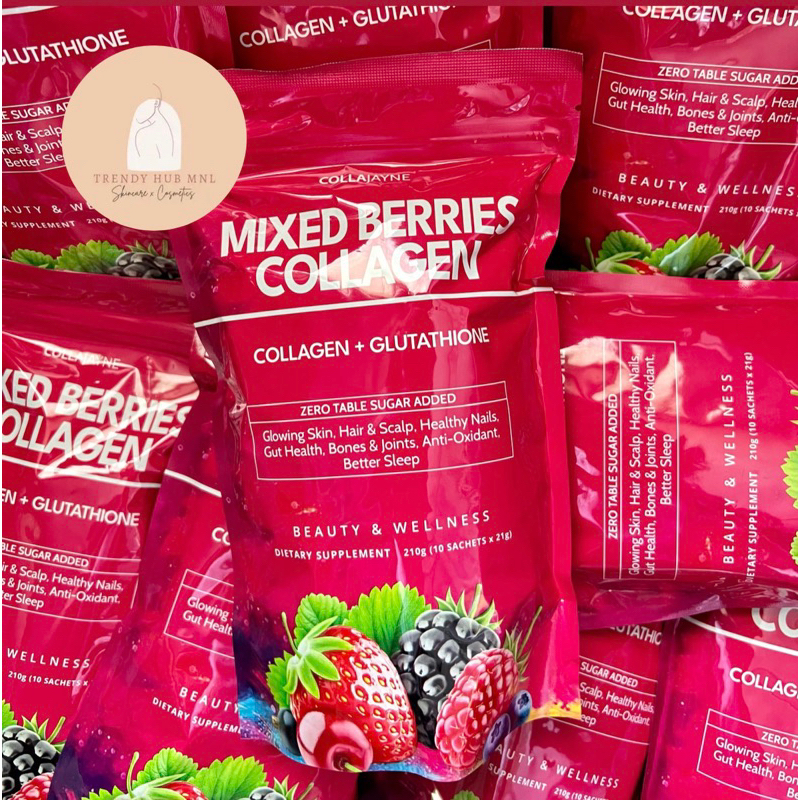 onhand COLLAJAYNE MIXED BERRIES | CHOCOLATE | MYKOFI GLUTATHIONE ...
