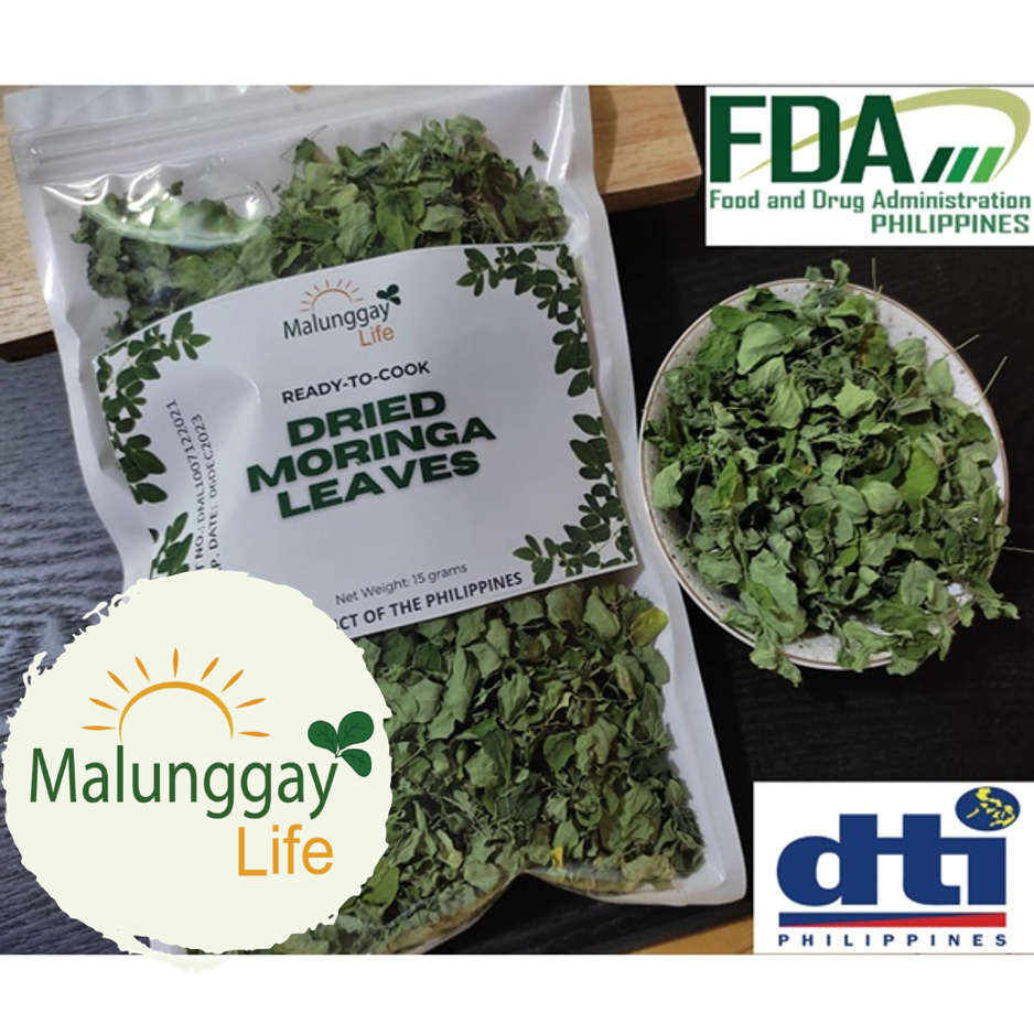 Malunggay Leaves dried dehydrated natural pure organic locally grown ...