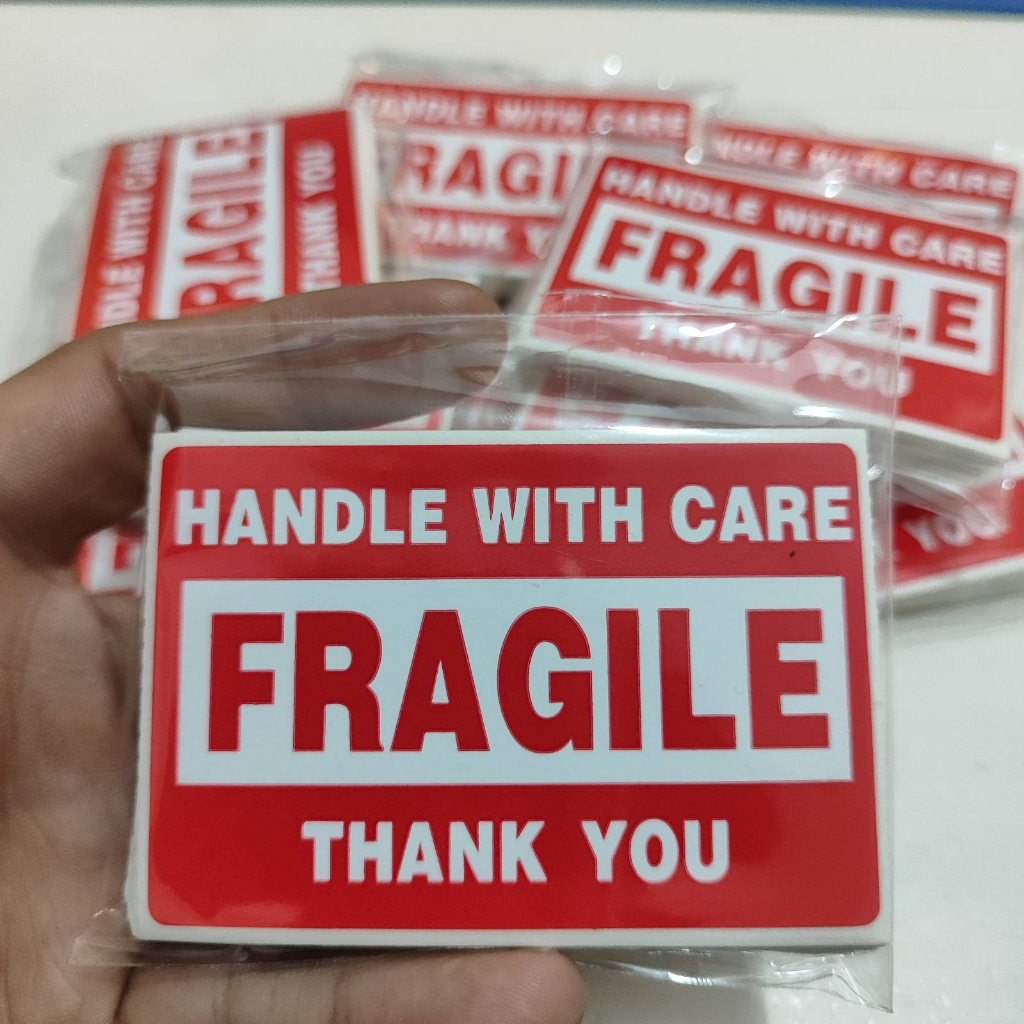 Shop fragile sticker for Sale on Shopee Philippines
