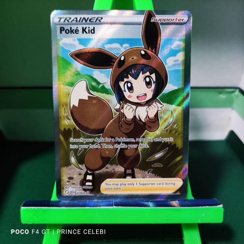 Pokemon TCG - Poke Kid Full Art | Shopee Philippines