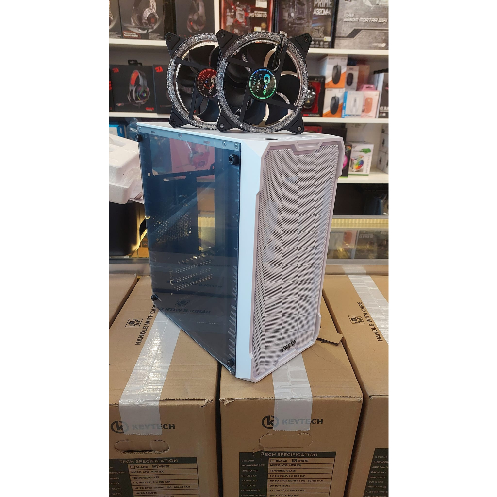 Keytech T100 Mini Gaming Case Mitx Matx | Shopee Philippines