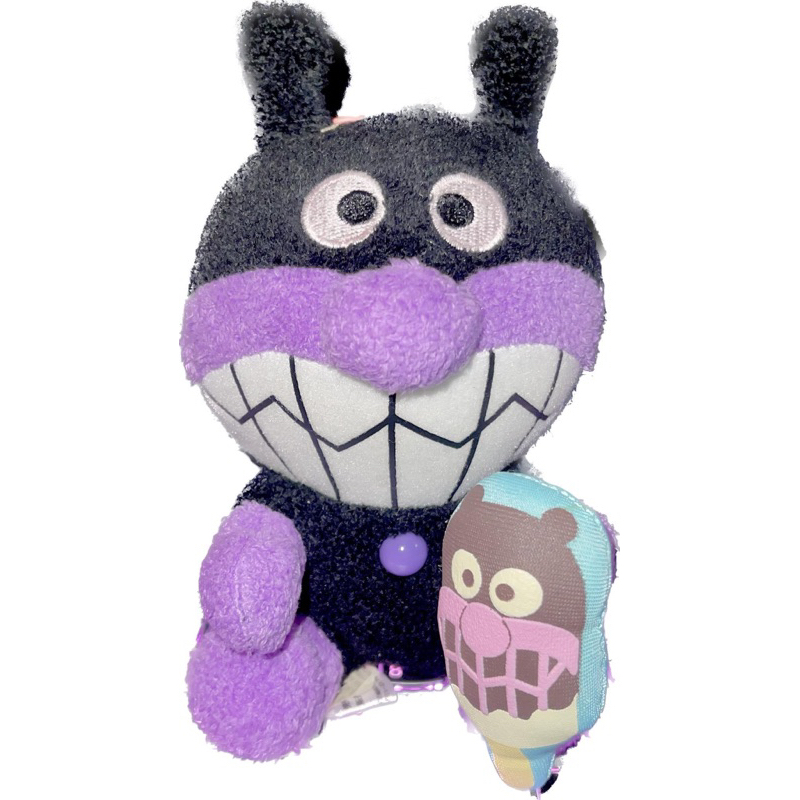 Anpanman Baikinman Plush Toy (Rare)- Villain Germs Vintage Japan - ₱380 ...