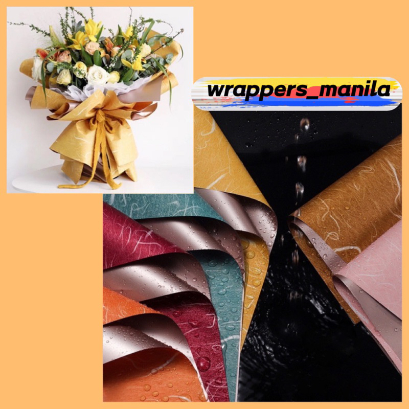20in1 Pack Classic Design Wrapper Bouquet Wrapping Material (Waterproof ...