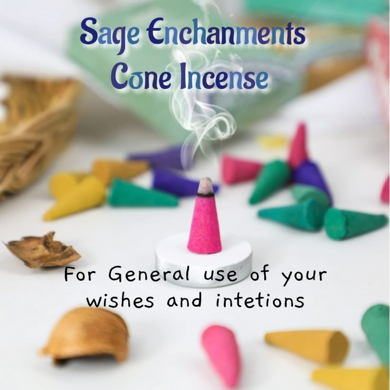 Sage Enchanments Cone Incense | Shopee Philippines