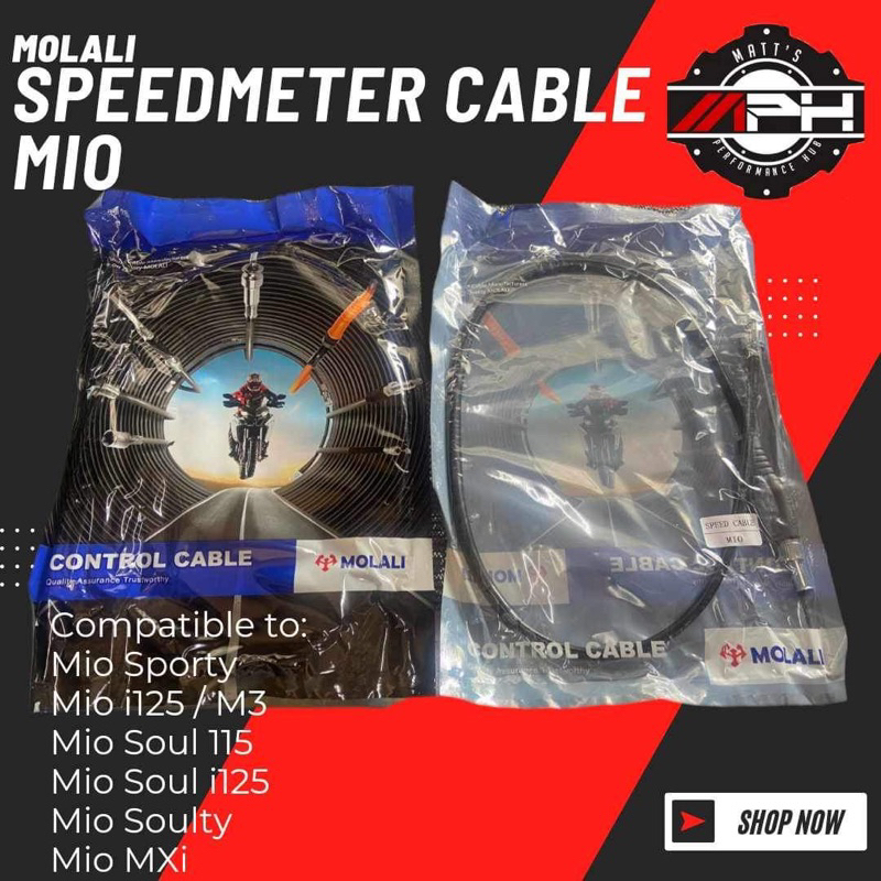 Speedometer Cable / Speed Cable Mio Sporty, Mio i125 M3, Soul 115, Soul ...