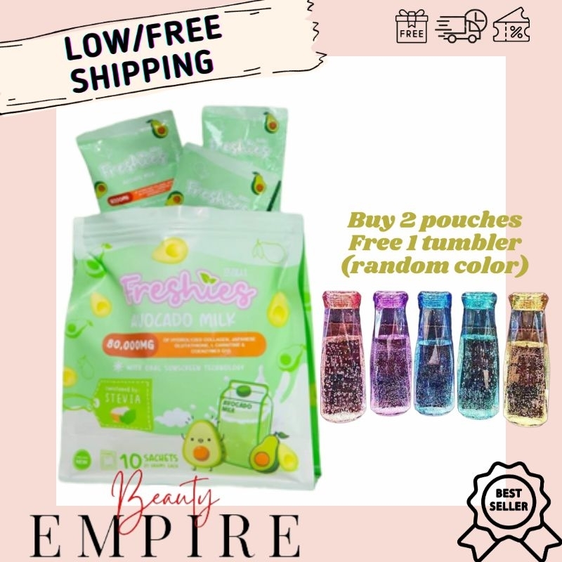 Freshies Avocado Milk Collagen Drink | Shopee Philippines