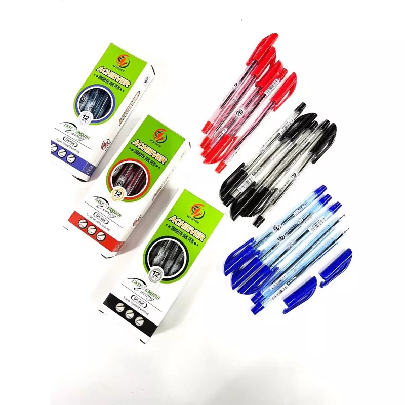 FlexOffice FlexStick Ballpen 0.5mm Black 12Pcs | Shopee Philippines