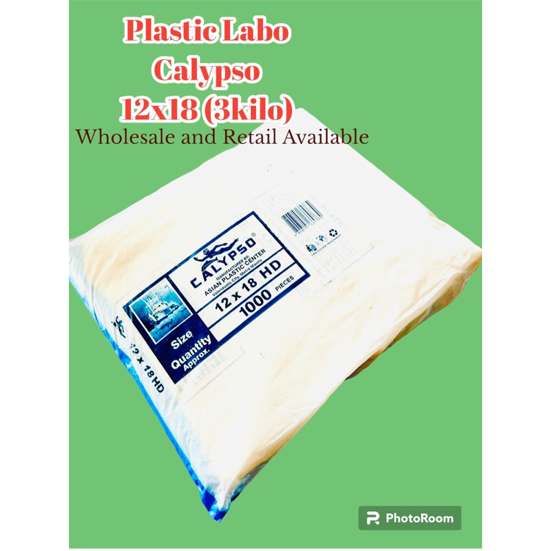 CALYPSO BLUE HD Plastic Labo 12x18 (3 kilo) /1000 pcs | Shopee Philippines