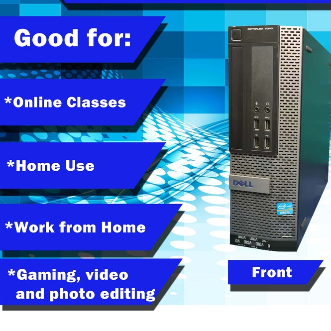 Computer Desktop Dell Optiplex 790 / 7010 i3 2nd Gen 4GB/8GB RAM 500GB ...