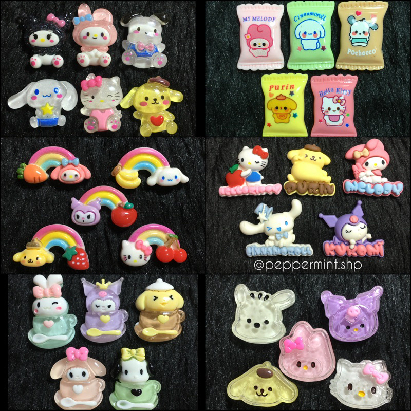 Decoden Resin Charms Toploader / DIY Resin Accessories Jewelry / Sanrio ...