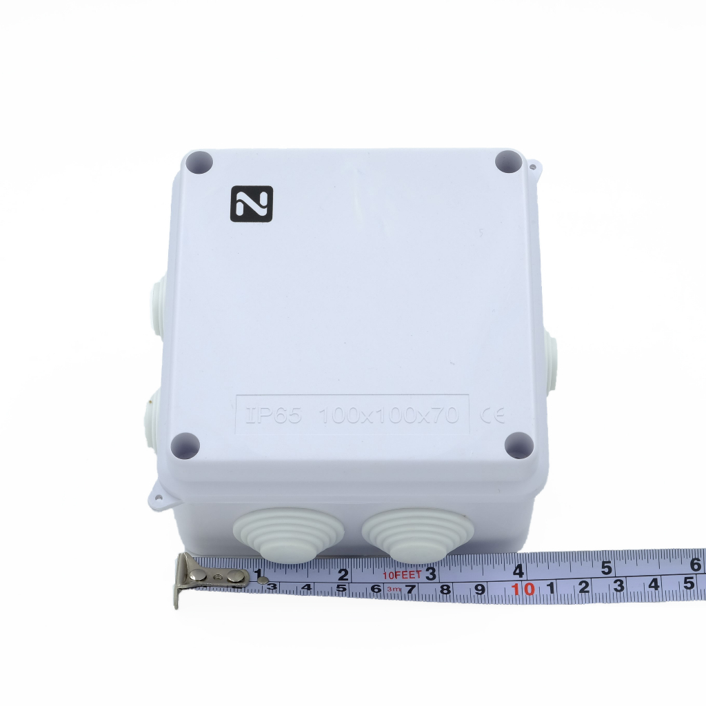 Nextline IP65 Junction Box for CCTV PVC Hard Plastic 100x100x70 mm S ...
