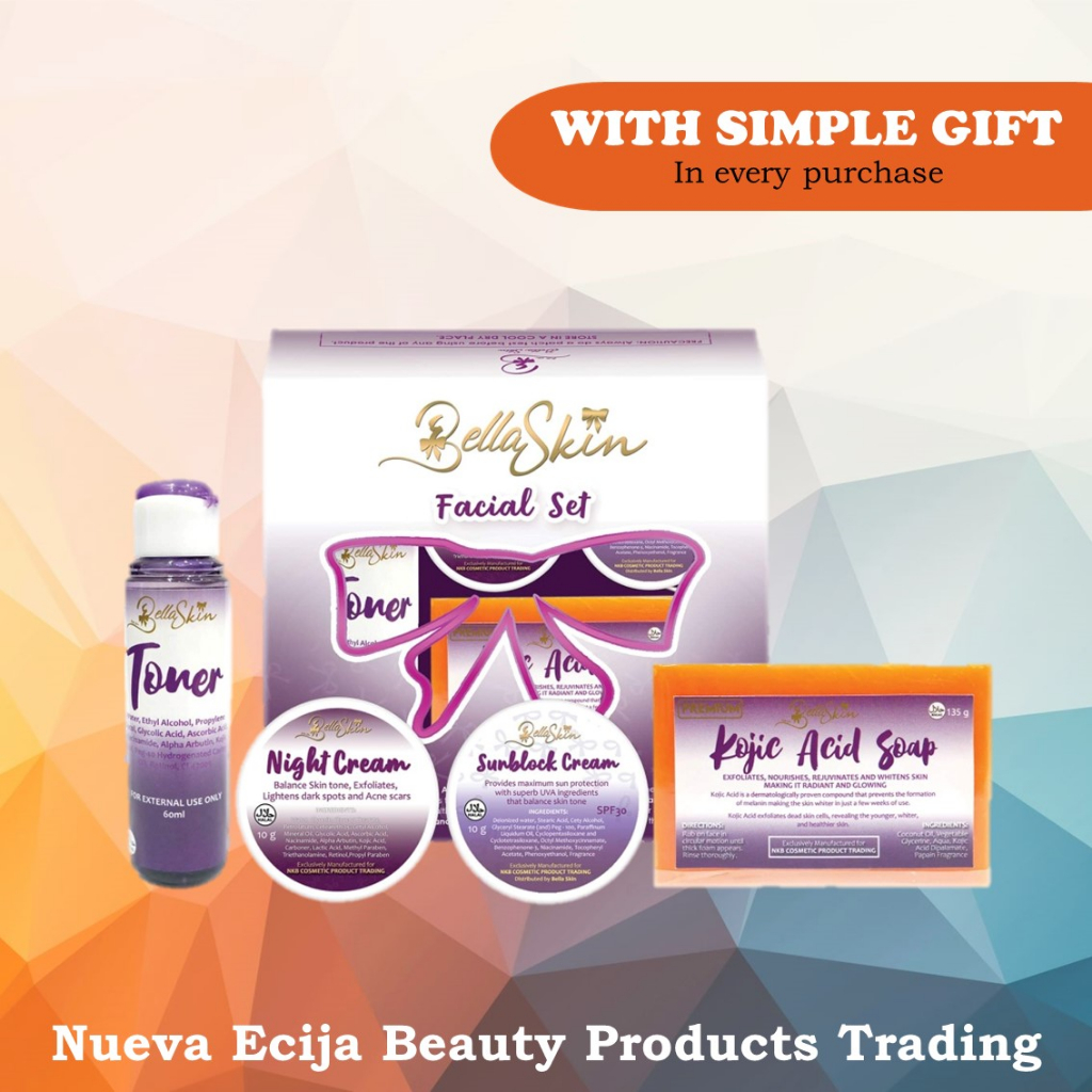 Bella Skin Rejuvenating Set (Best Anti- Aging Skin Care) (UV light ...