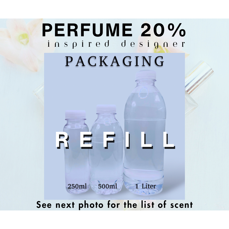 Inspired Perfume 20% Refill (Pls. message us for the chosen scent/s) | Shopee Philippines