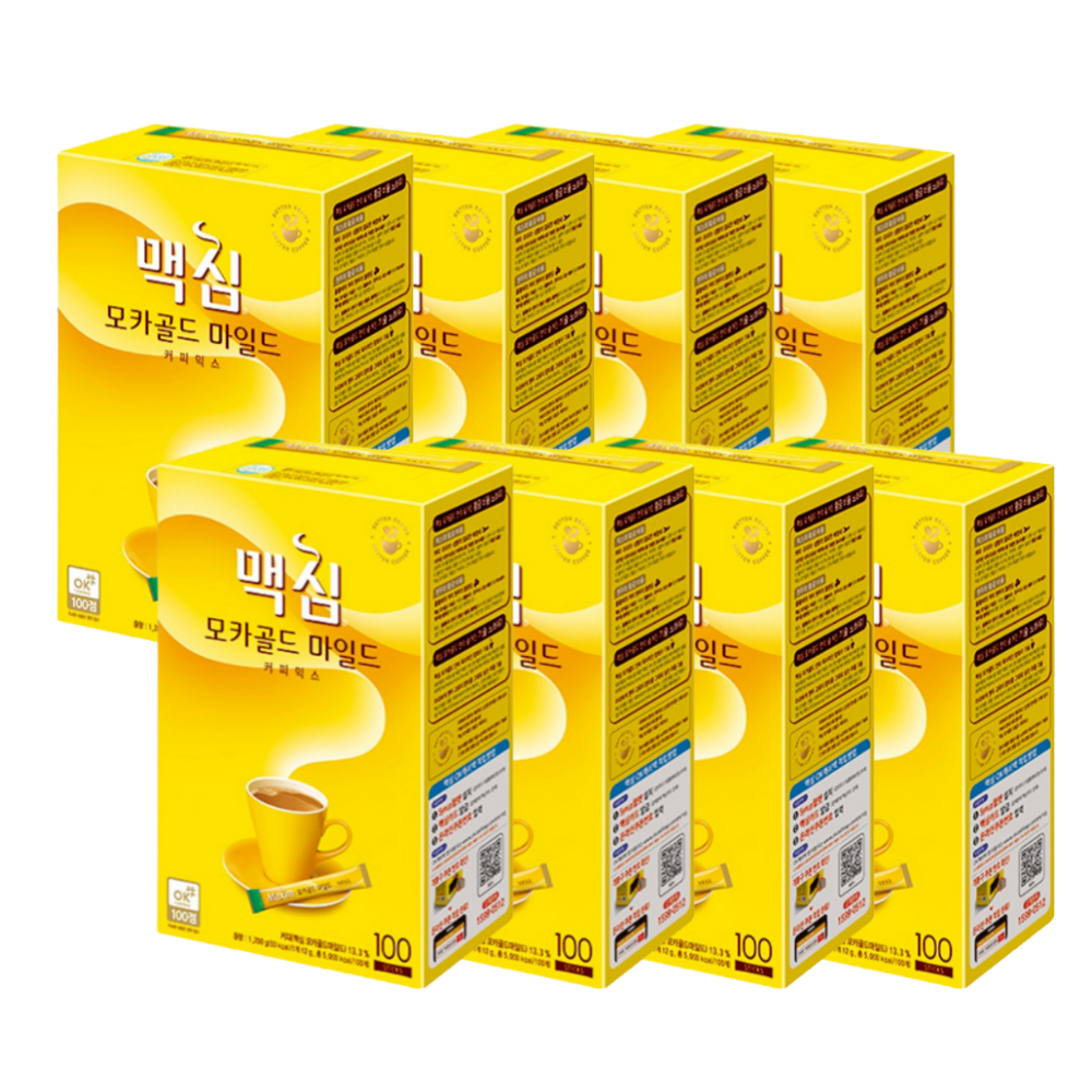 (Fast Shipping])Maxim Mocha Gold Mild Korean Coffee Mix 100 Sticks x ...