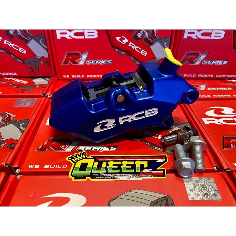 RCB R1 Series Brake Caliper 4pot Universal (Bracket Not included ...