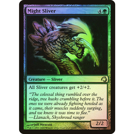 Magic the Gathering | Might Sliver | Shopee Philippines