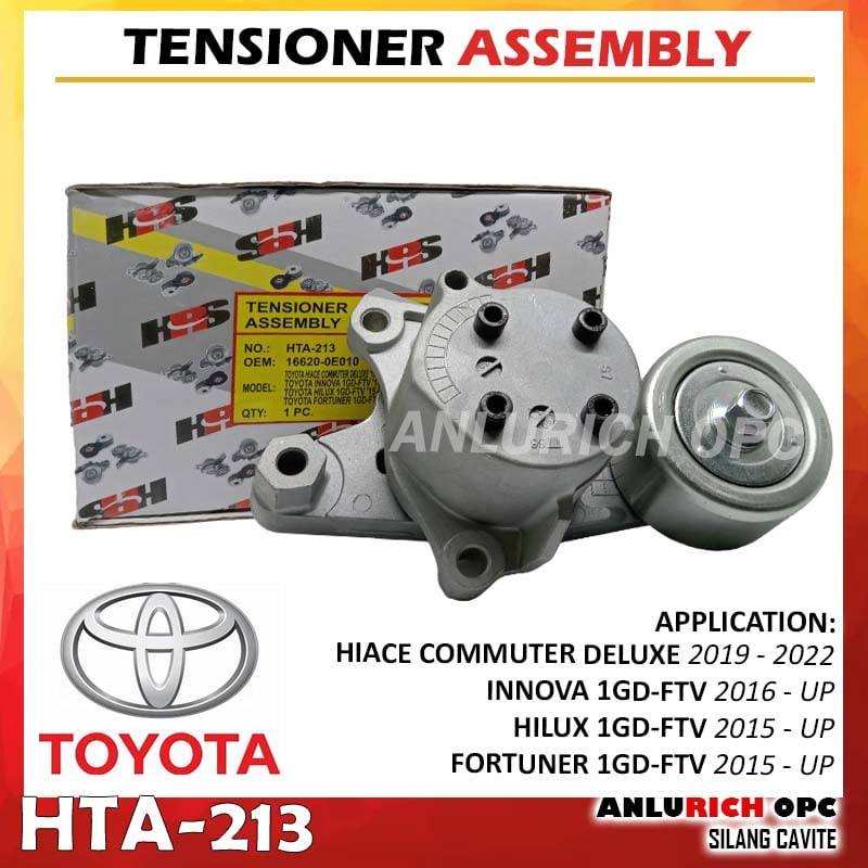 HRS TENSIONER ASSEMBLY TOYOTA HIACE COMMUTERDELUXE 2019-2022/INNOVA ...