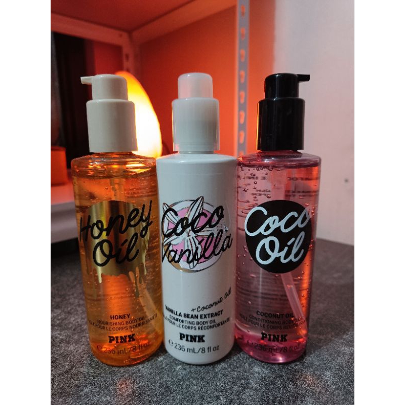 Victoria's Secret PINK Body Oil 236ml | Shopee Philippines