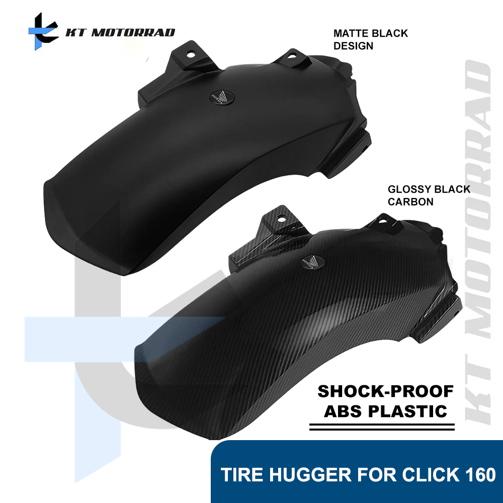 KT Honda Click/Vario 160 Rear Tire Hugger Shock-Proof ABS Plastic ...