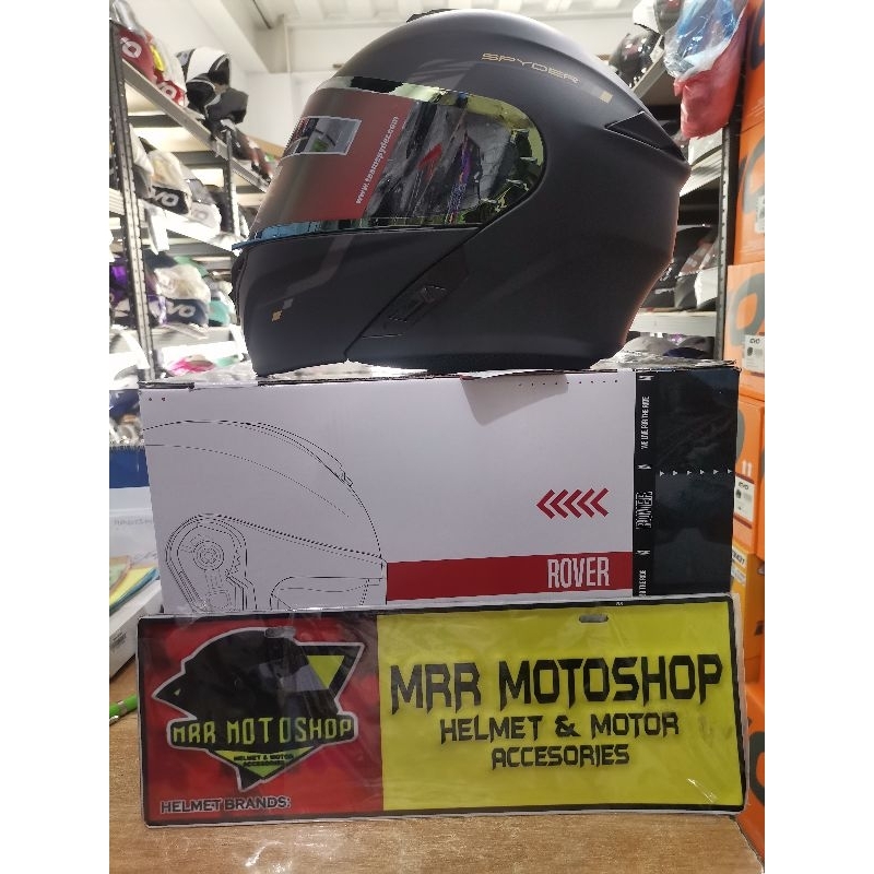 spyder rover gold V2 modular helmet | Shopee Philippines