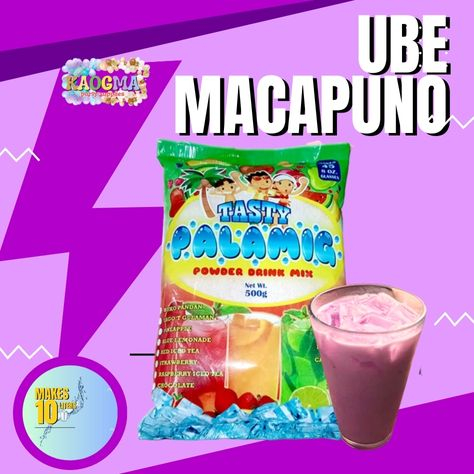 Tasty Palamig Ube Macapuno Powder Mix 500g | Shopee Philippines