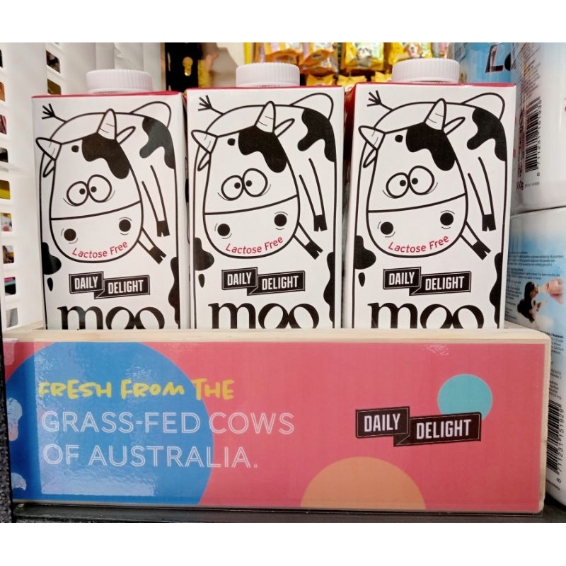 Daily Delight Moo Milk Lactose free 1L | Shopee Philippines
