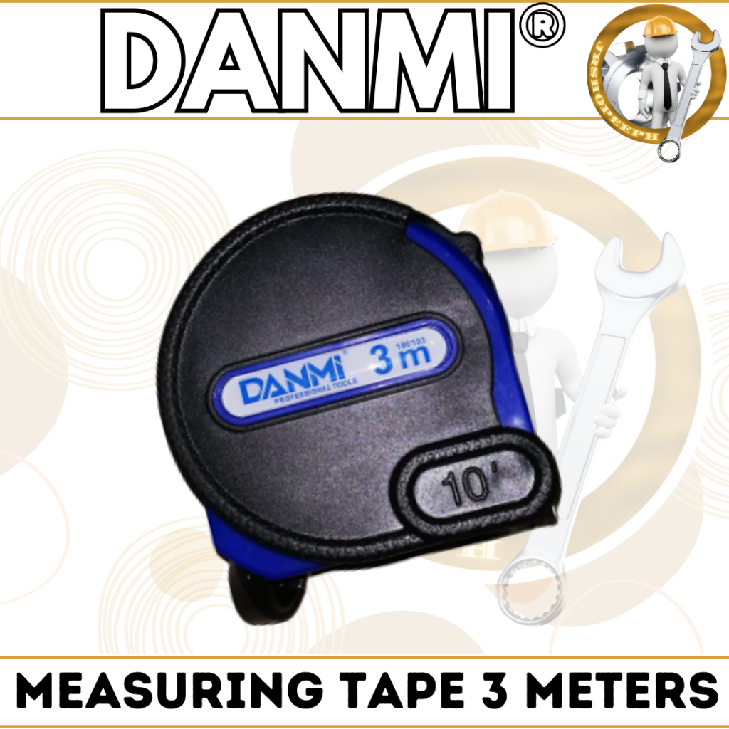 Danmi Measuring Tape 3 Meters Pang Metro Medidang Bakal High Quality ...