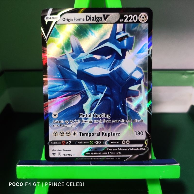 Pokemon TCG - Dialga V | Shopee Philippines