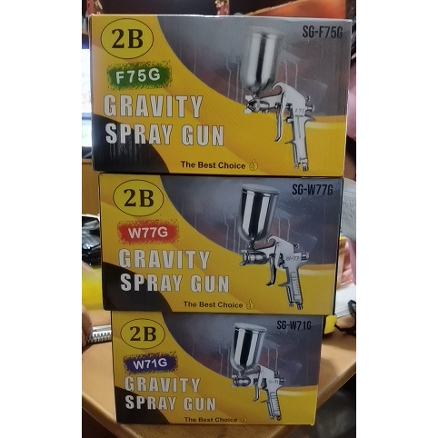 2B GRAVITY SPRAY GUN (F75G-W77G-W71G) | Shopee Philippines