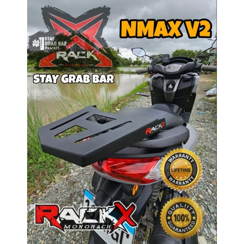 RACK X MONORACK FOR YAMAHA NMAX V2 (STAY GRAB BAR) | Shopee Philippines