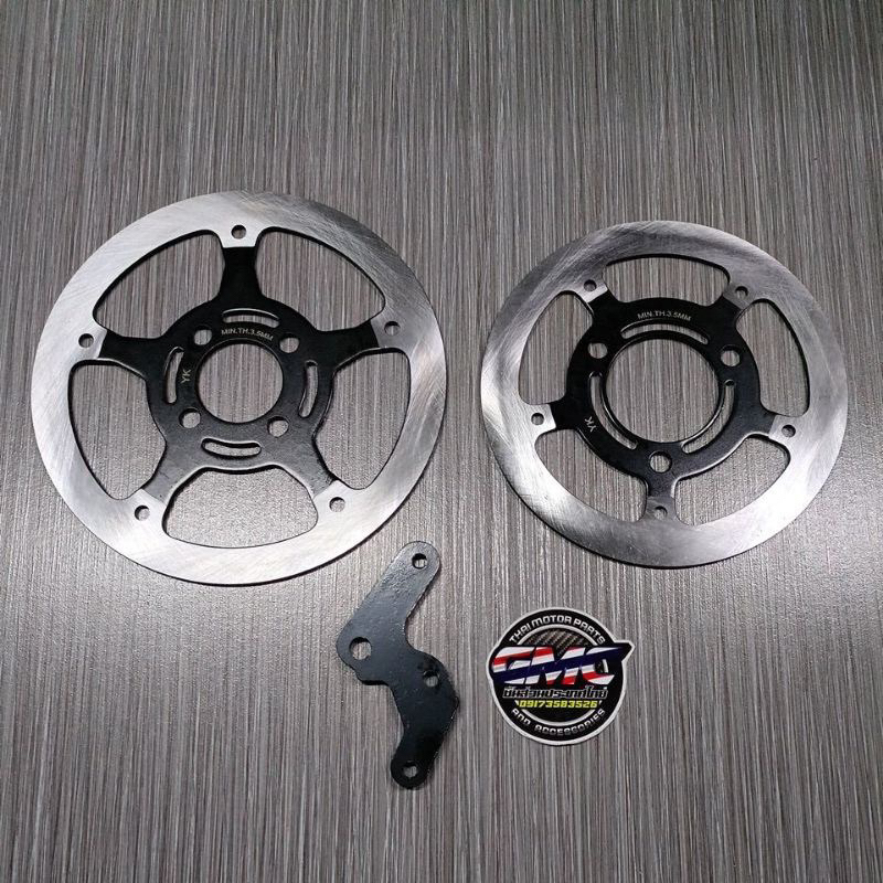 BUTA BLIND Disc set raider 150 carb/fi size F220mm/R200mm w/bracket ...