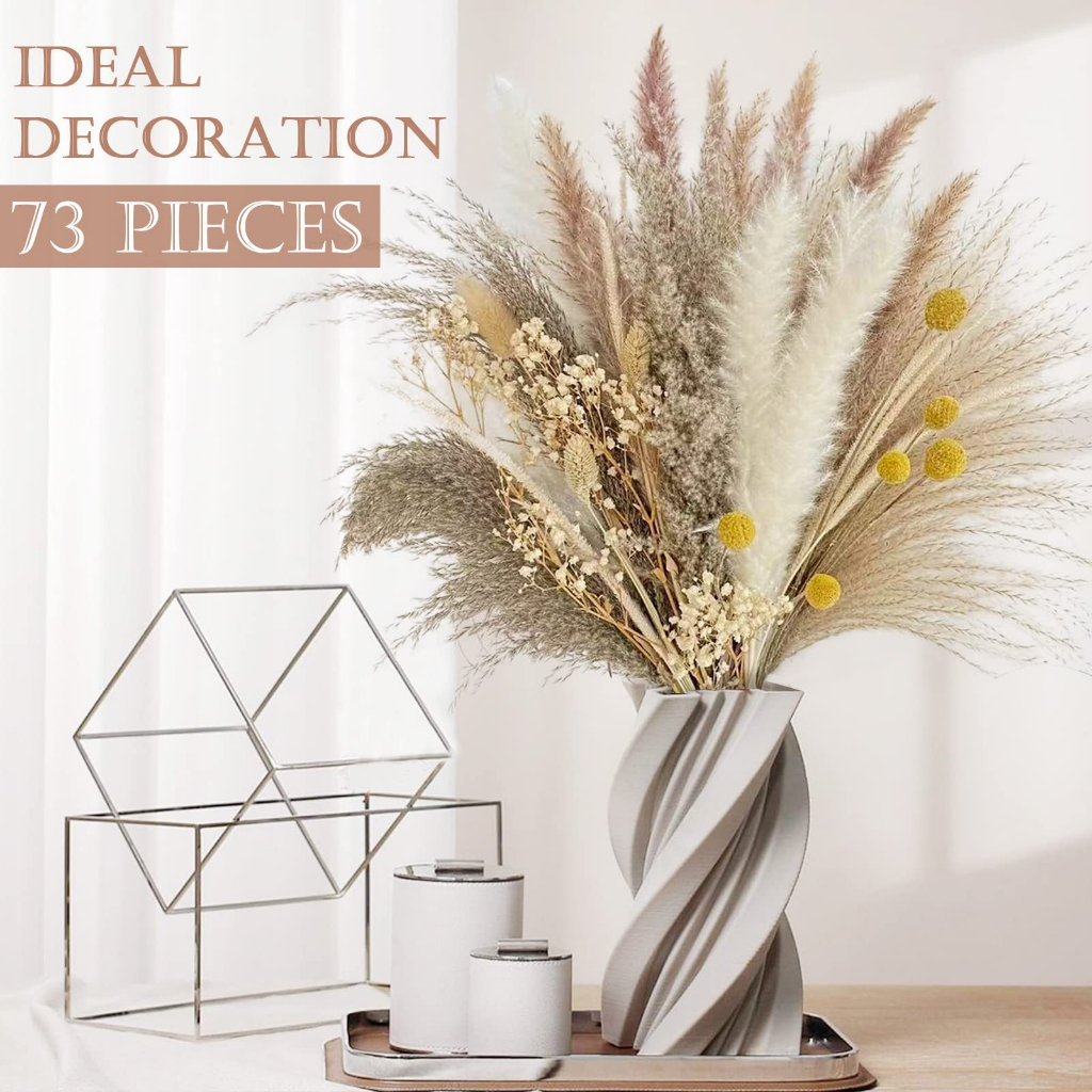 TOP HOME PH 2025 Natural Dried Flowers Bouquet Christmas Home Wedding ...