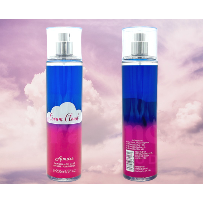 [Beauty]236ml CREAM CLOUD Mist Spray perfume for Women AIMORE | Shopee ...
