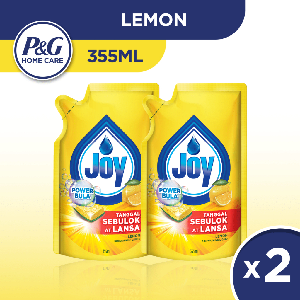 Joy Dishwashing Liquid Baby Antibac Kalamansi Lemon Bundle 345ml ...