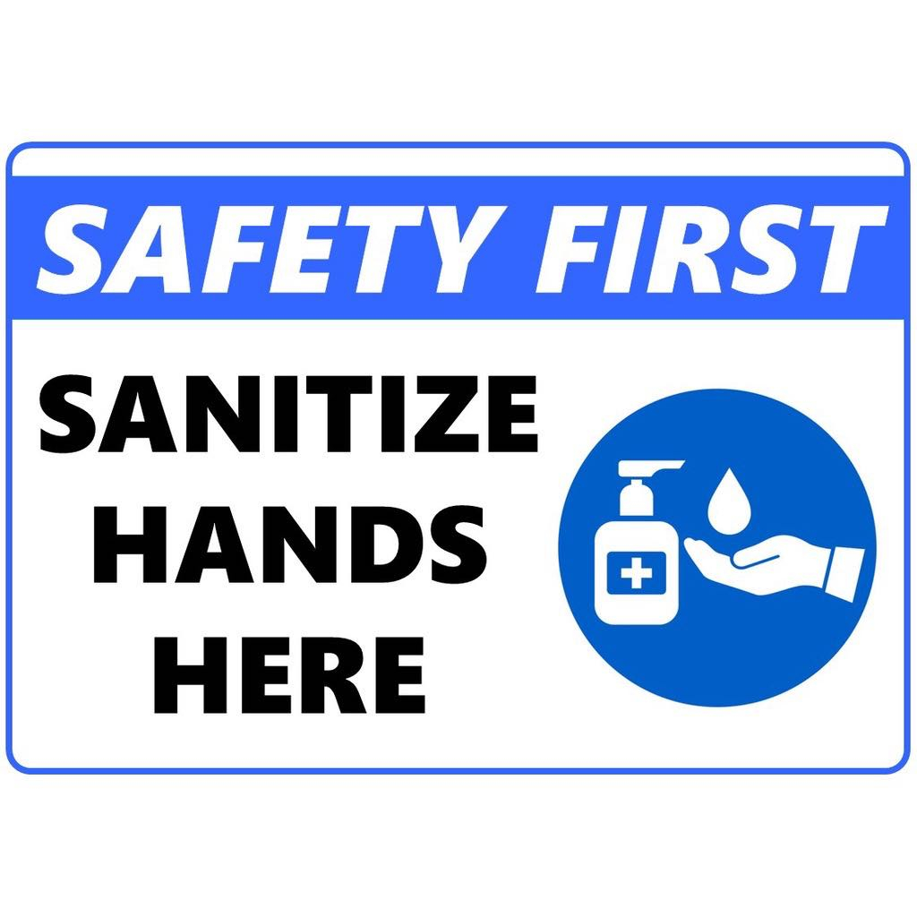 SIGNAGES (A4 LAMINATED)SAFETY PROTOCOLS | Shopee Philippines