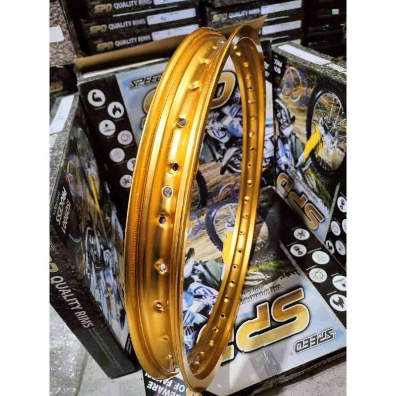 Rim 1.60-21 or 1.85-18 (GOLD) SPD Alloy / 36 holes | Shopee Philippines