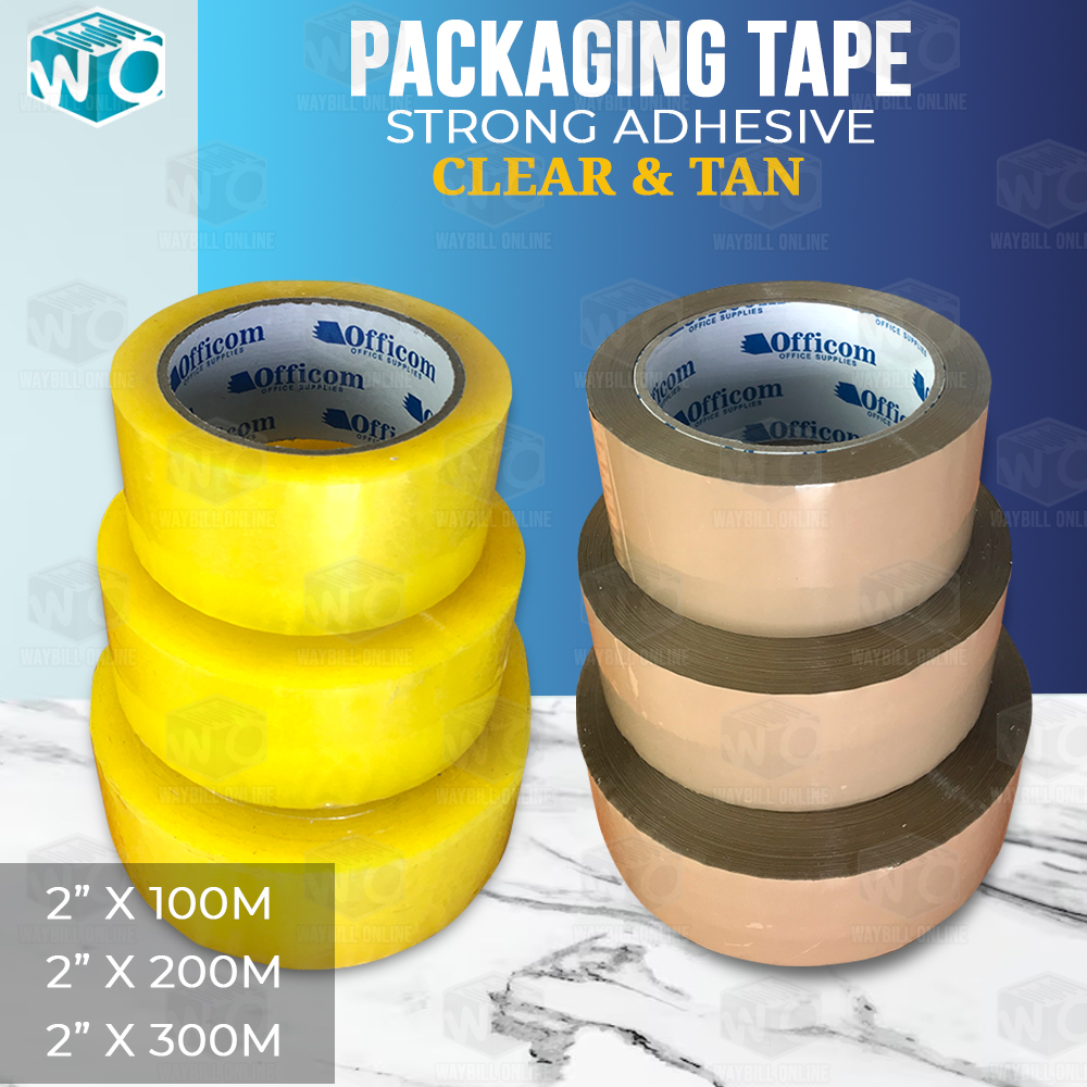 Packaging Tape Clear Tape 100 / 200 / 300 meters Transparent Tape ...