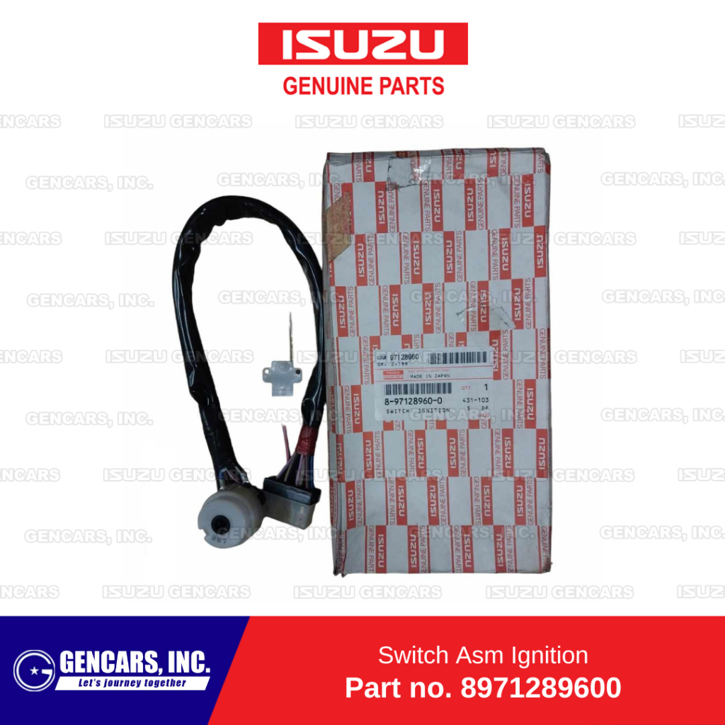 Isuzu Ignition Switch for Trooper 1998-2002 (8971289600) (Genuine Parts ...