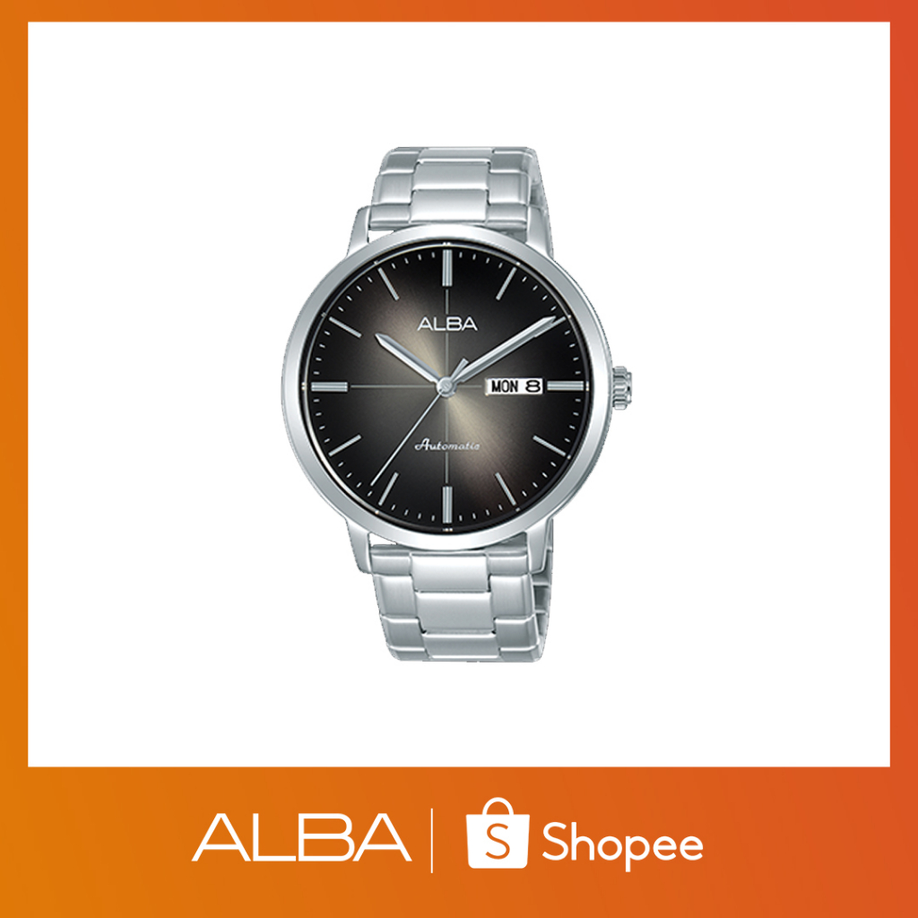 ALBA Philippines Black Dial Stainless Steel Strap AL4119X1 Automatic ...