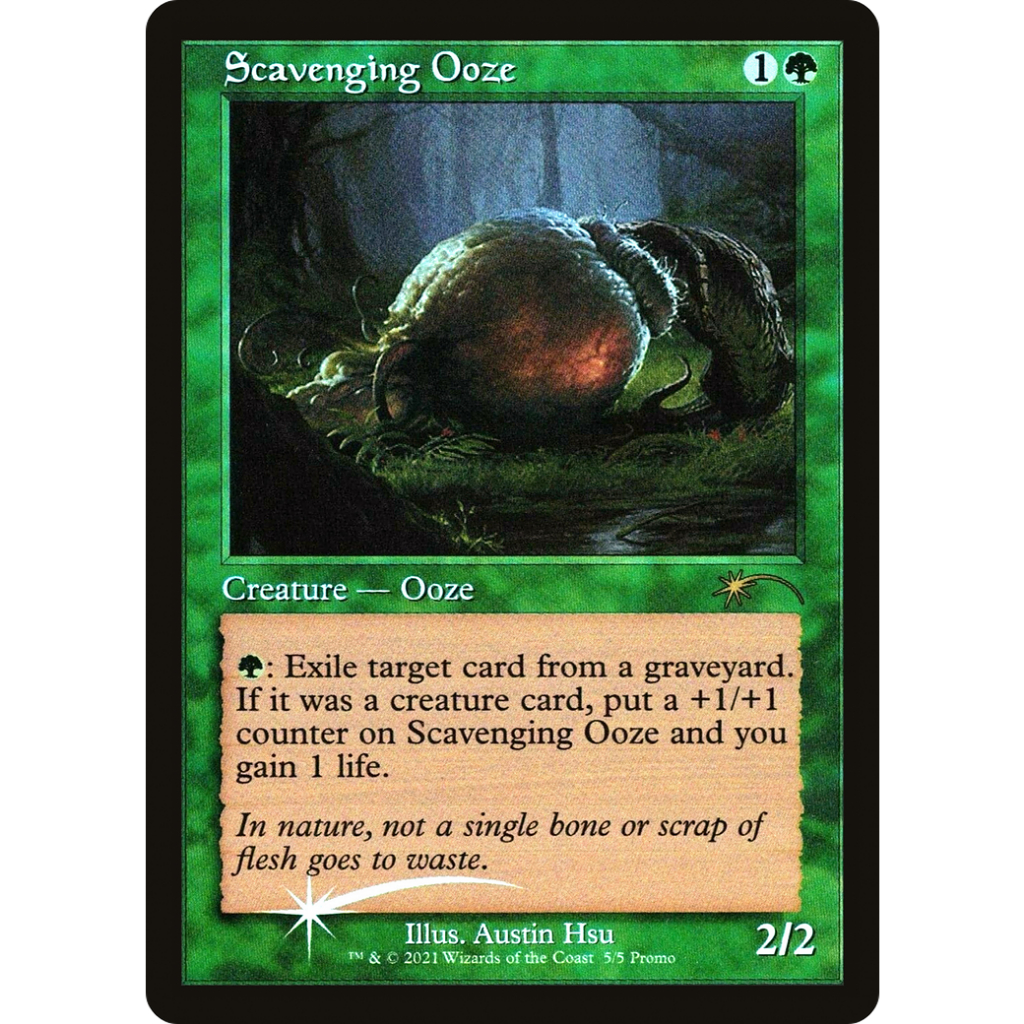 MTG Scavenging Ooze (Retro Frame) - Promo - Magic the Gathering Card ...