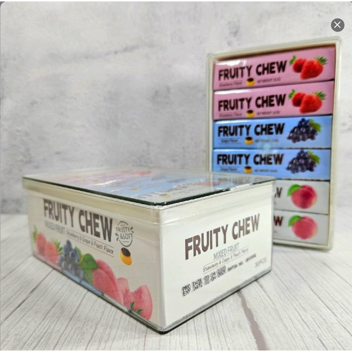 Fruity Chew Chewy Candy 30pcs | Shopee Philippines