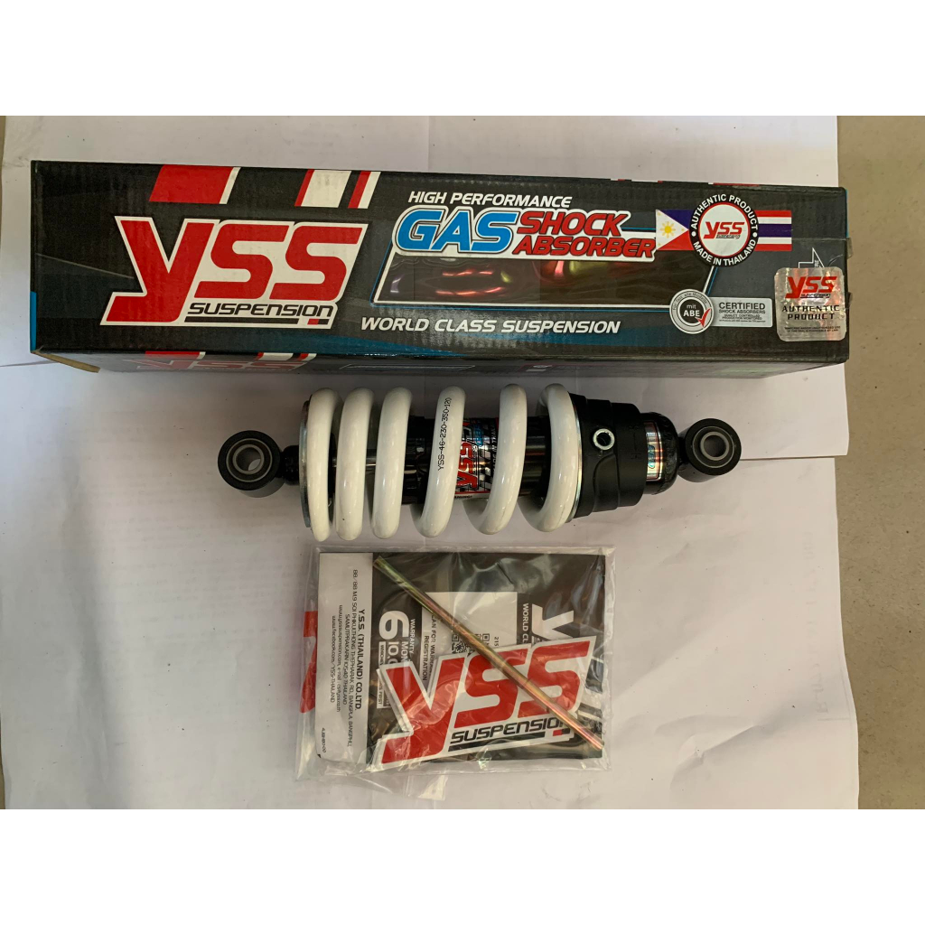 YSS SHOCK YAM/EXCITER 150 (BLACK-WHITE) | Shopee Philippines