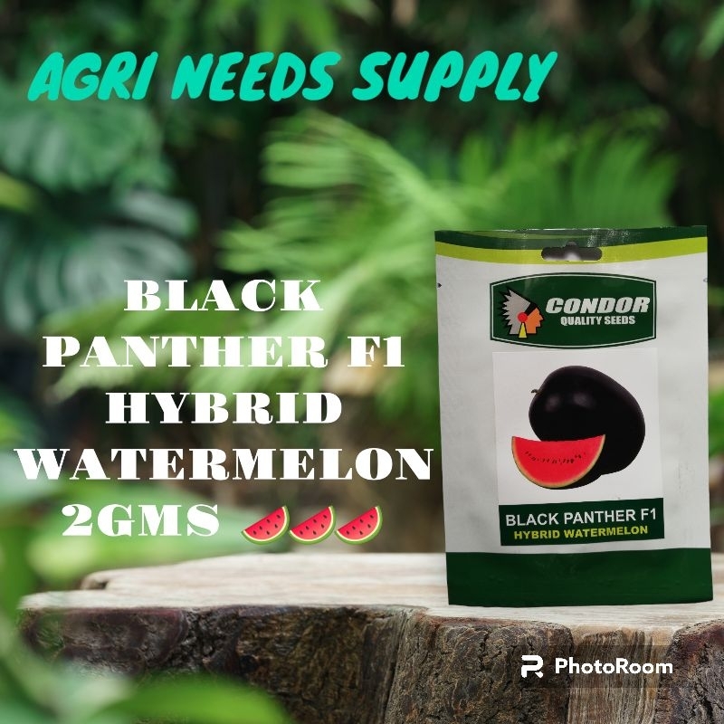 Black Panther F1 Hybrid Watermelon Condor ( 2gms ) | Shopee Philippines