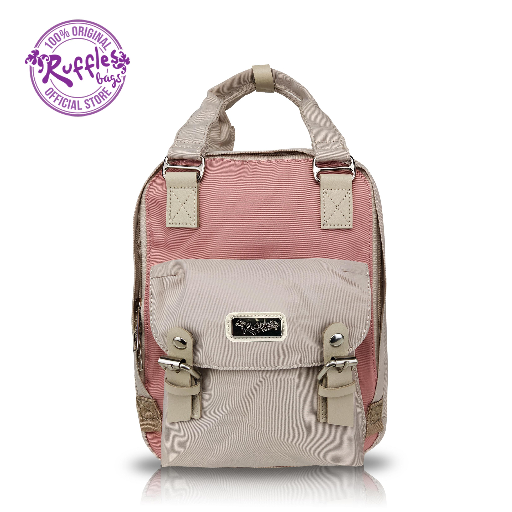 Ruffles Bags Danica Backpack 12" 2 color combination | Shopee Philippines