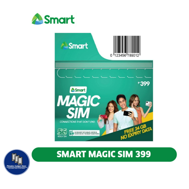 Smart Magic Sim With Free 24GB Data No expiry | Shopee Philippines
