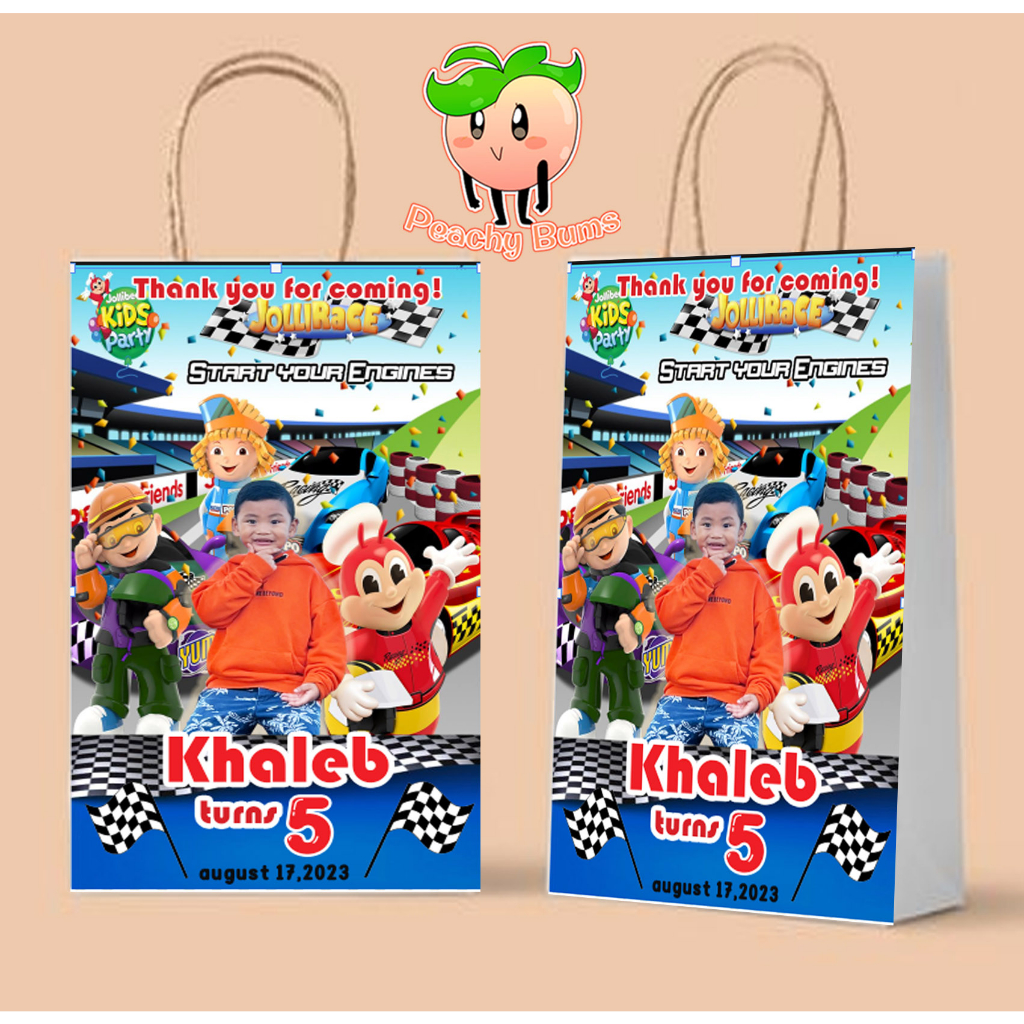 JOLLITOWN / JOLLIBEE LOOTBAGS W/PICTURE | Shopee Philippines